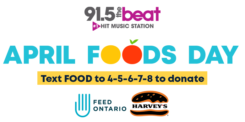 91.5 The Beat | April Food’s Day – Proudly Supported by: Harvey’s