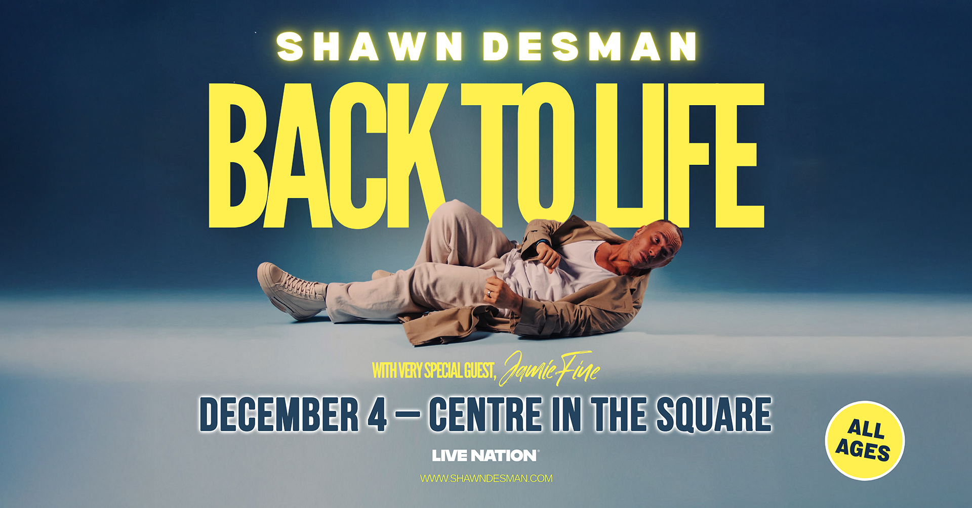 Shawn Desman at Centre In The Square | 91.5 The Beat